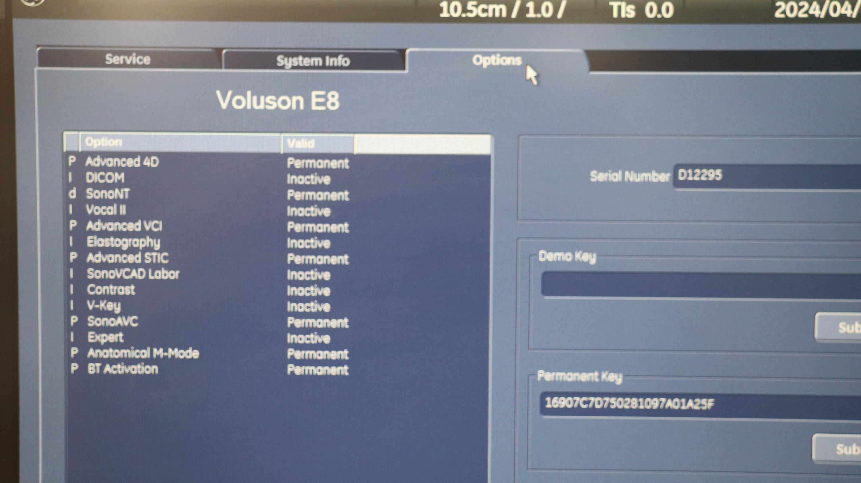 Product detail｜15827｜GE｜The ultrasonic diagnostic apparatus｜Voluson E8 ...